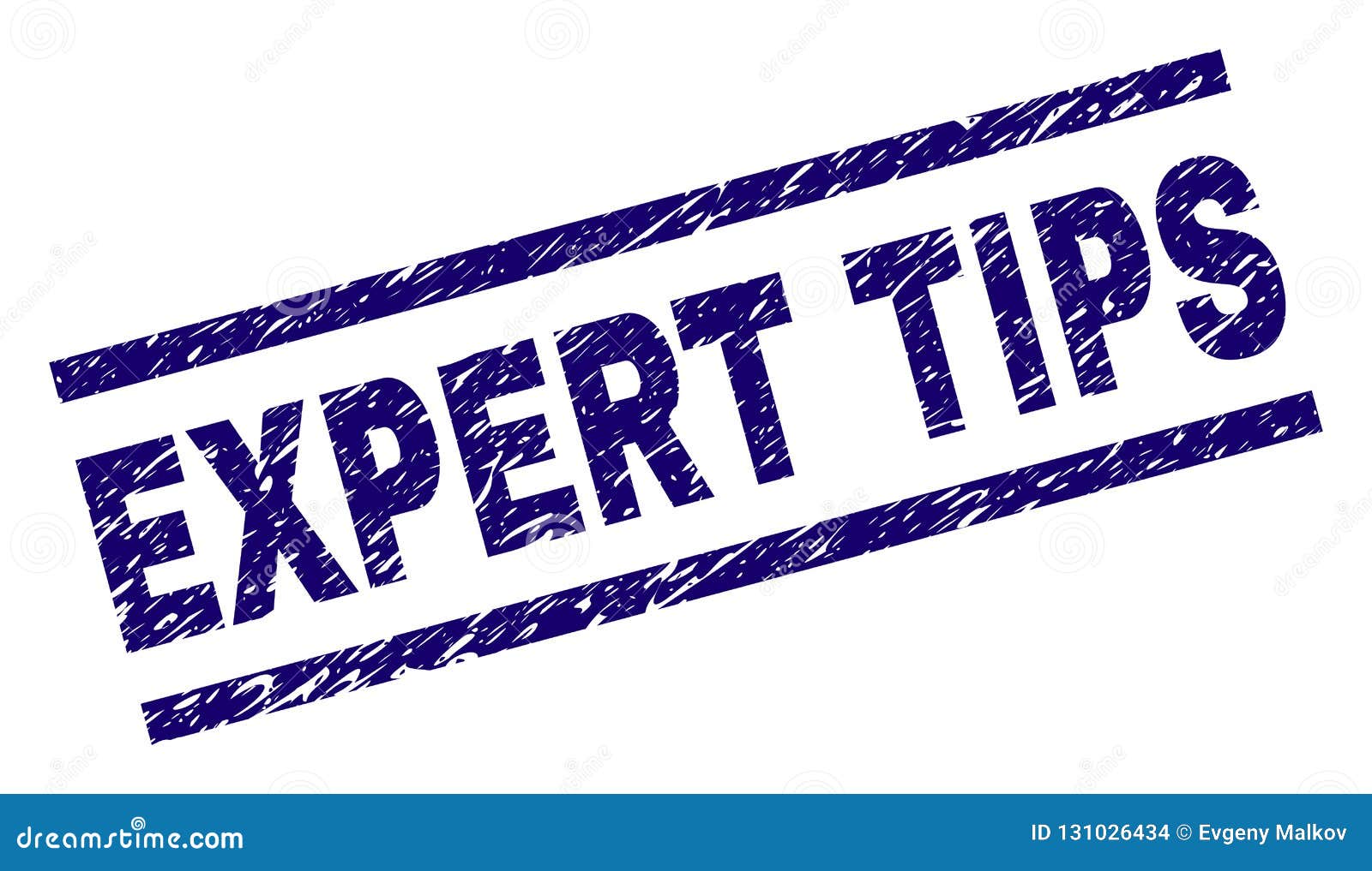 Grunge Textured EXPERT TIPS Stamp Seal Stock Vector - Illustration of ...