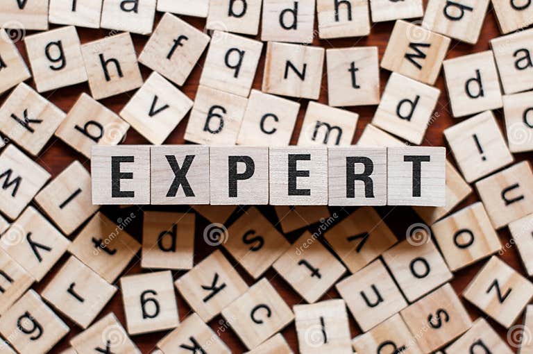Expert word concept stock photo. Image of management - 144532344