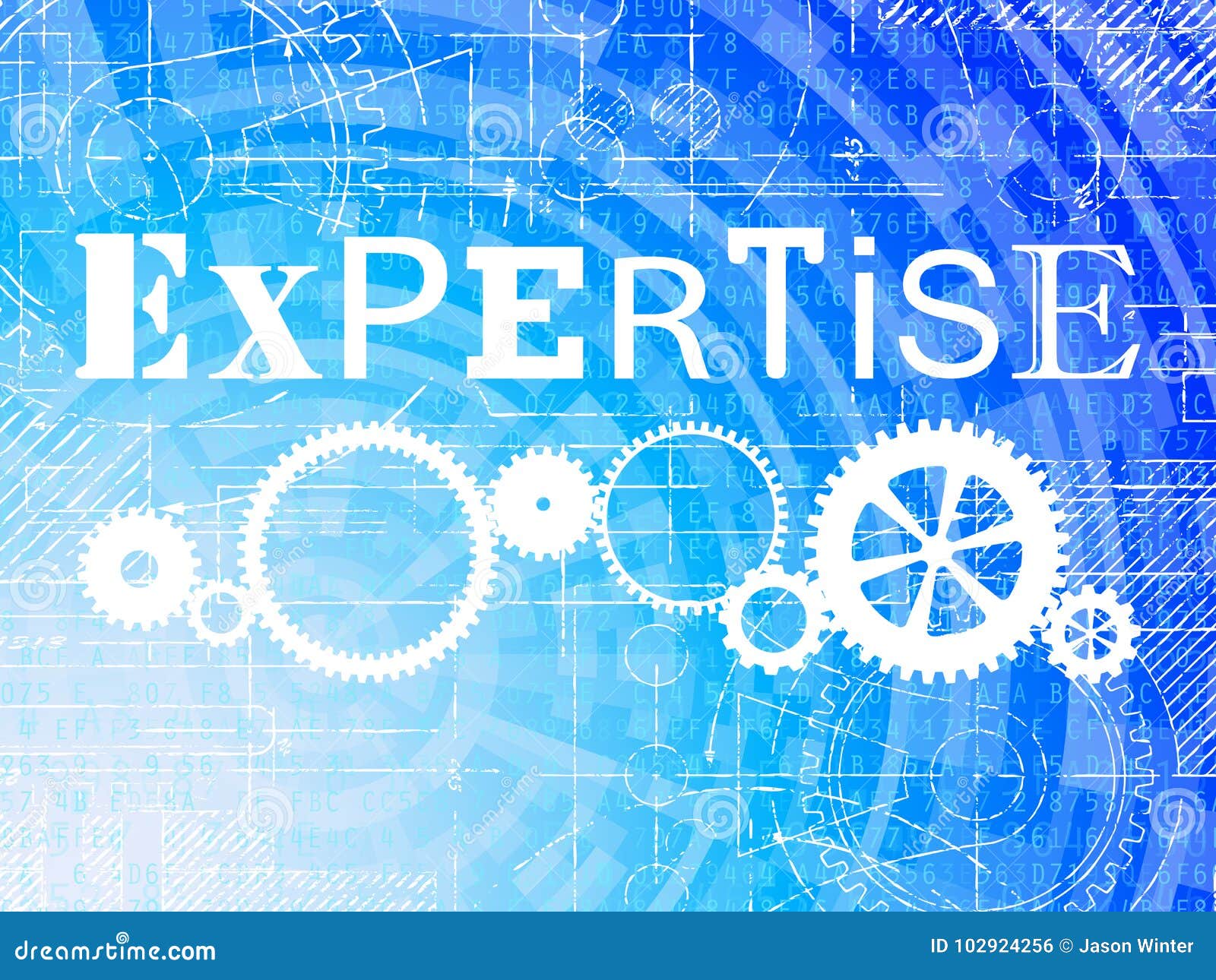 Expertise High Tech Background Stock Vector - Illustration of ...
