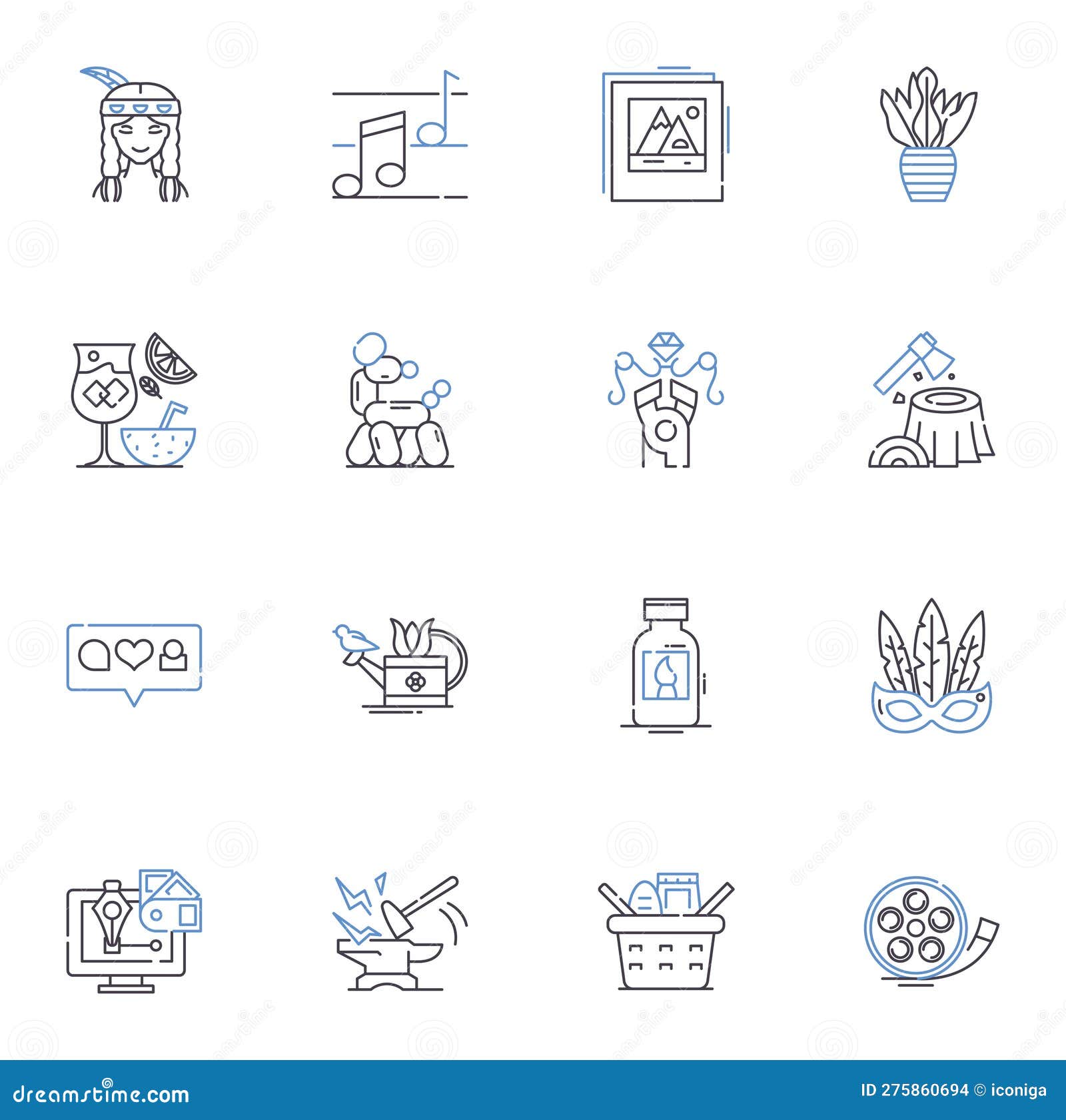 Expertise Line Icons Collection. Mastery, Proficiency, Skill, Knowledge ...