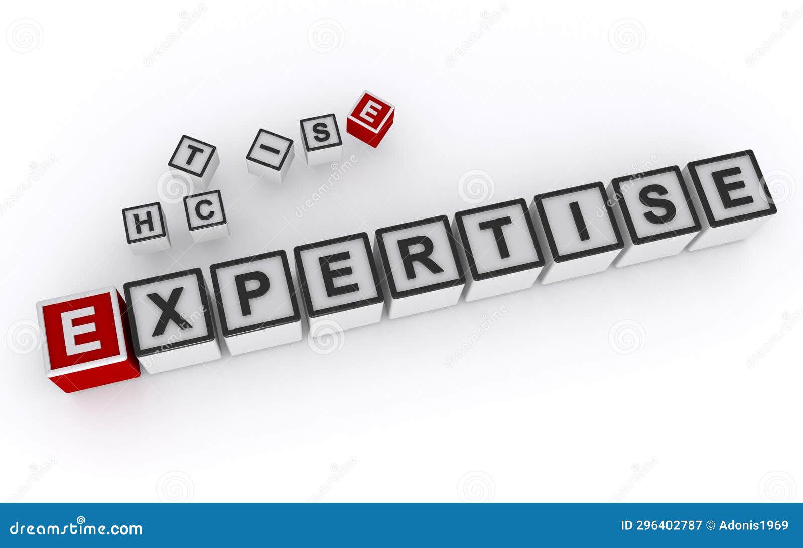 Expertise Word Screen Means Proficiency Capabilities And Know-H Stock ...