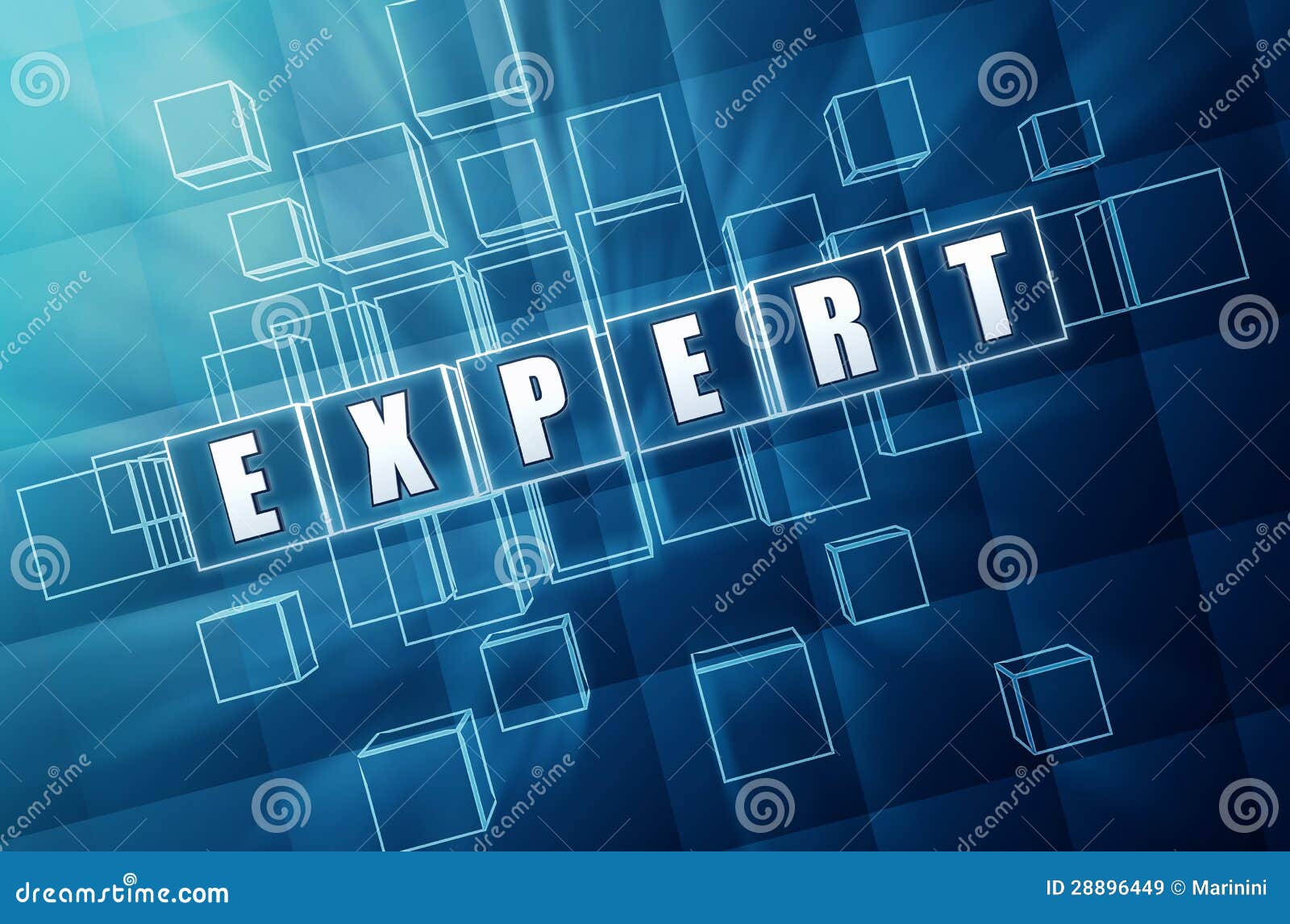 Experto - Imagen Del Concepto Stock de ilustración - Ilustración de ...