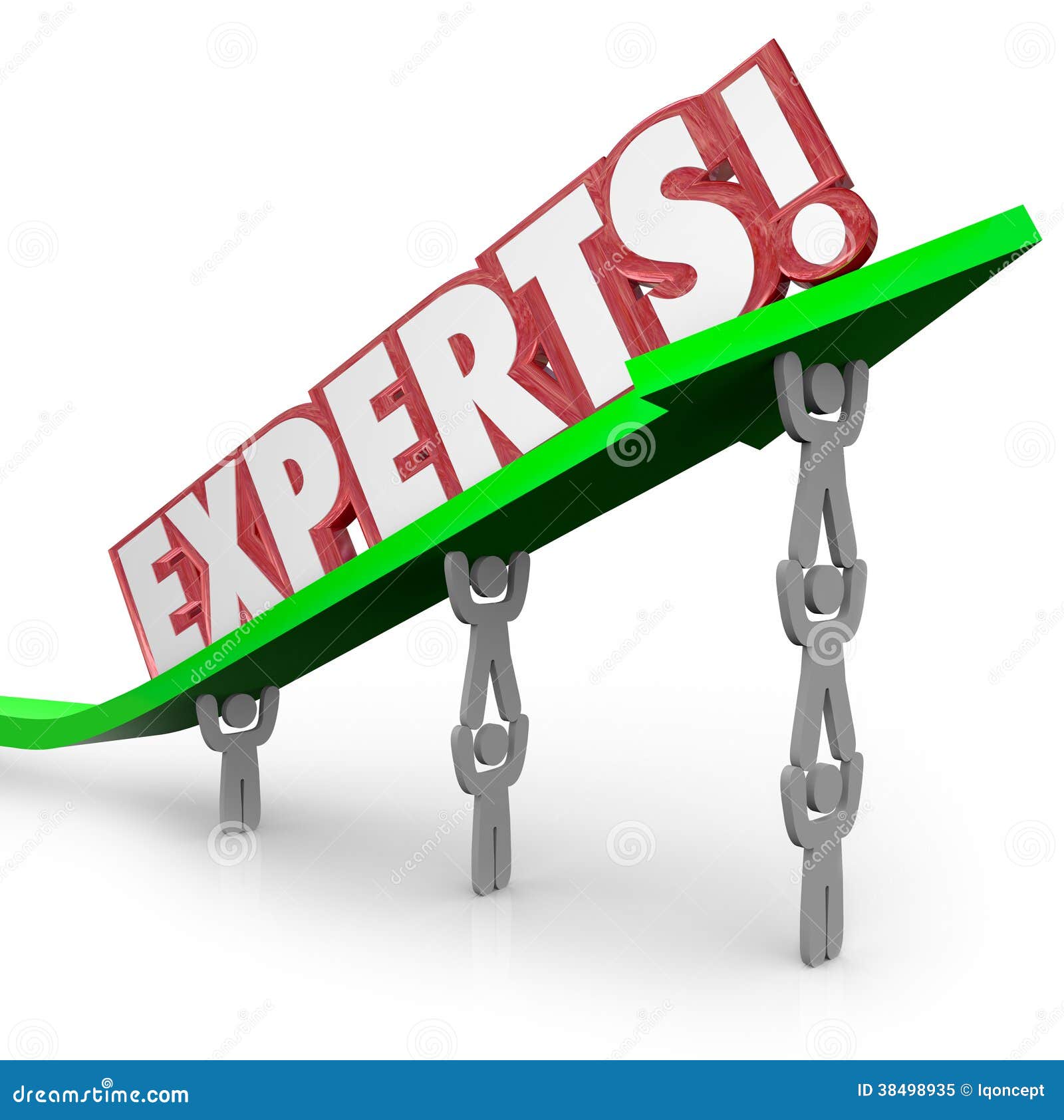 Experts Team Lifting Arrow Experienced Skilled Professionals Wor ...