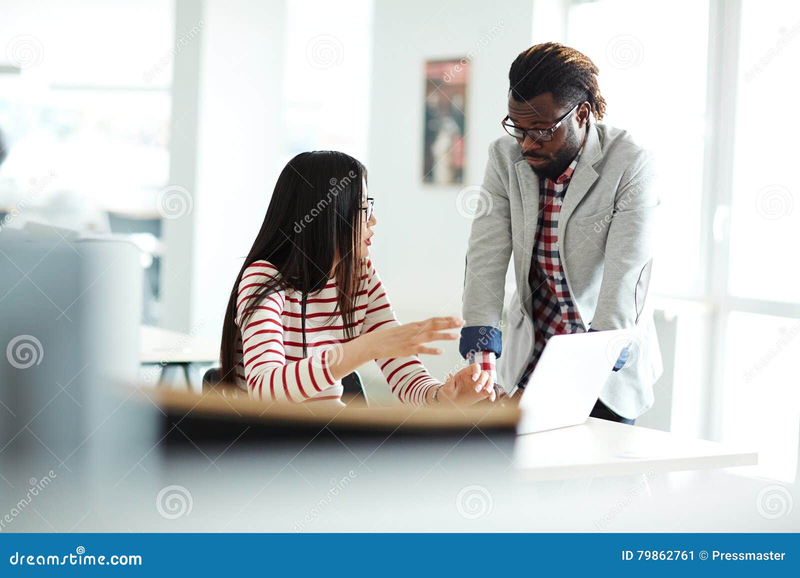 Experts at work stock image. Image of sales, interacting - 79862761