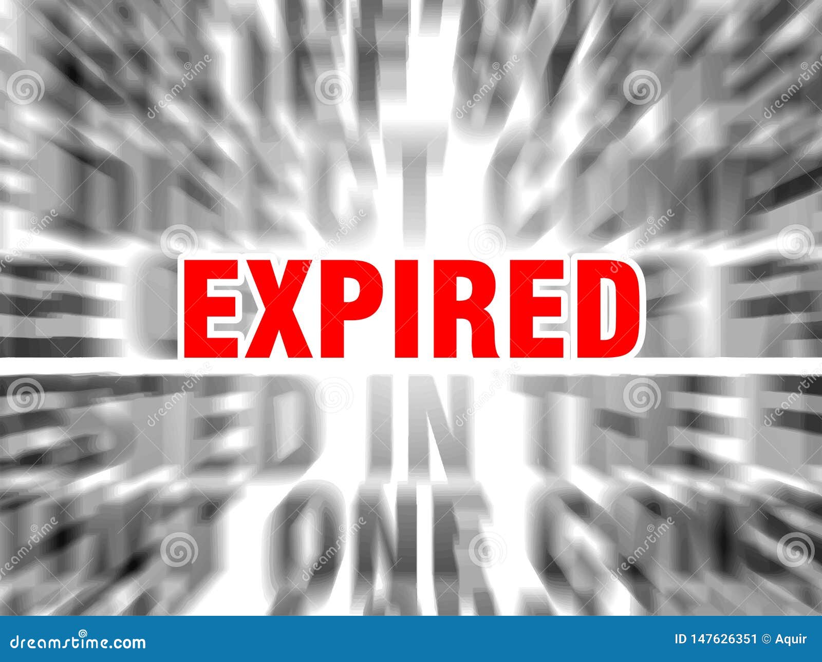 Expired stock vector. Illustration of template, focus - 147626351