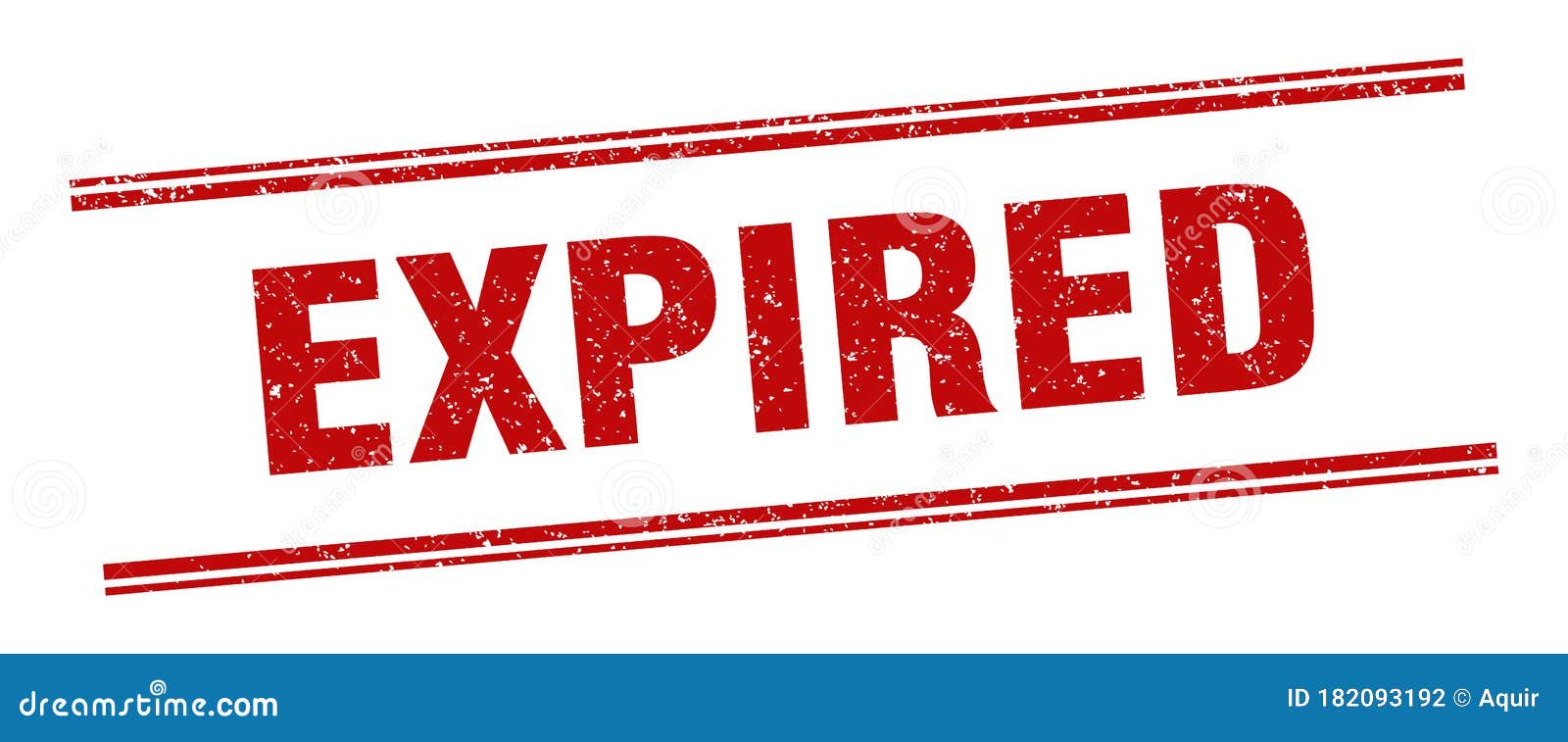 Expired Stamp. Expired Square Grunge Sign Stock Vector - Illustration ...