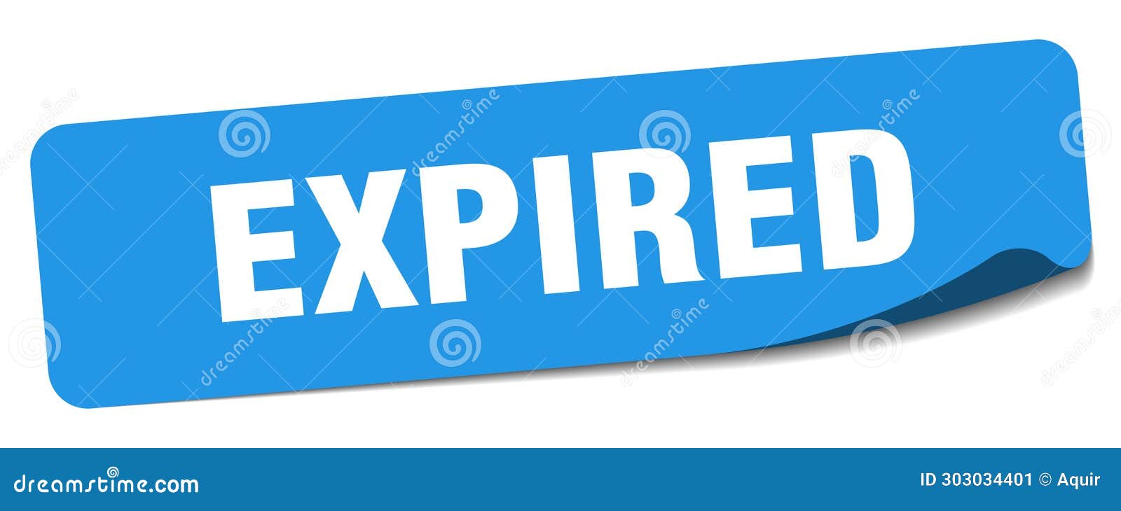 Expired Sticker. Expired Label Stock Vector - Illustration of label ...