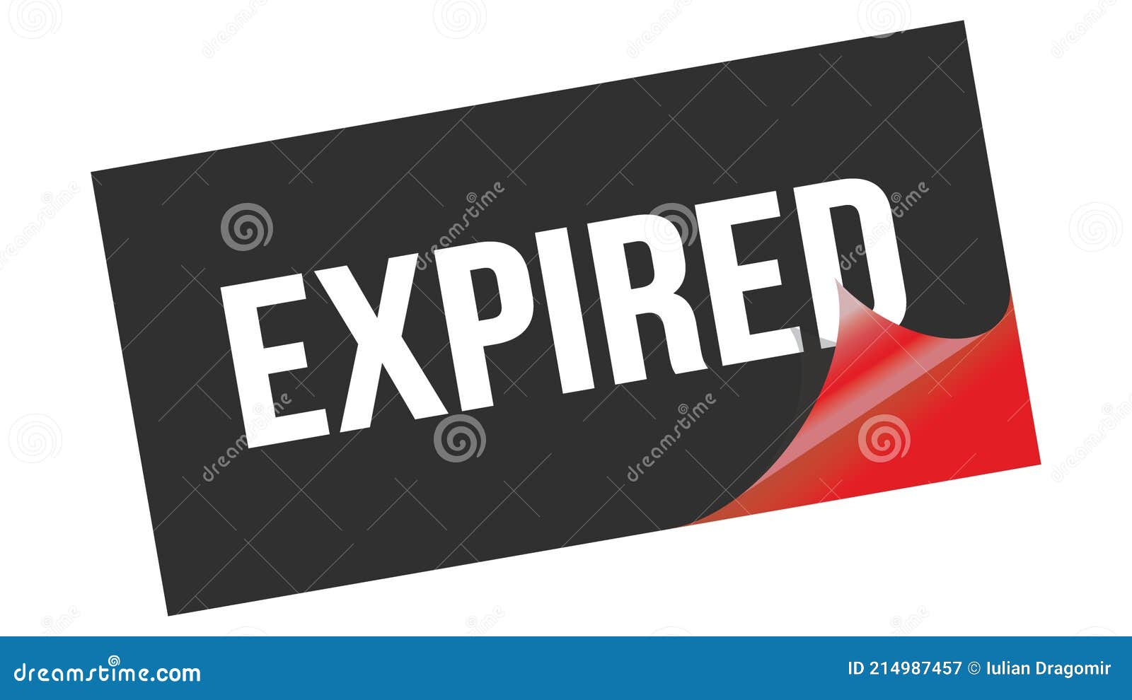 EXPIRED Text Written On Red Stamp Sign Royalty-Free Stock Photo ...