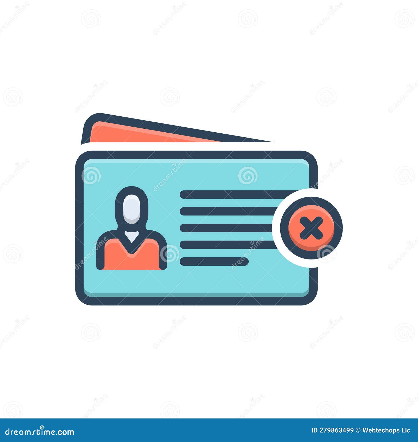 Color Illustration Icon for Expires, Become Invalid and Expired Stock ...