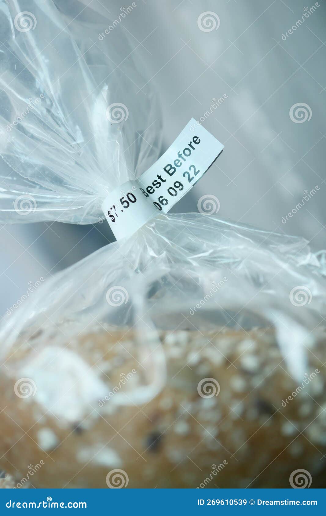 Expiry Date on a Bread Packet Stock Image - Image of concept, date ...
