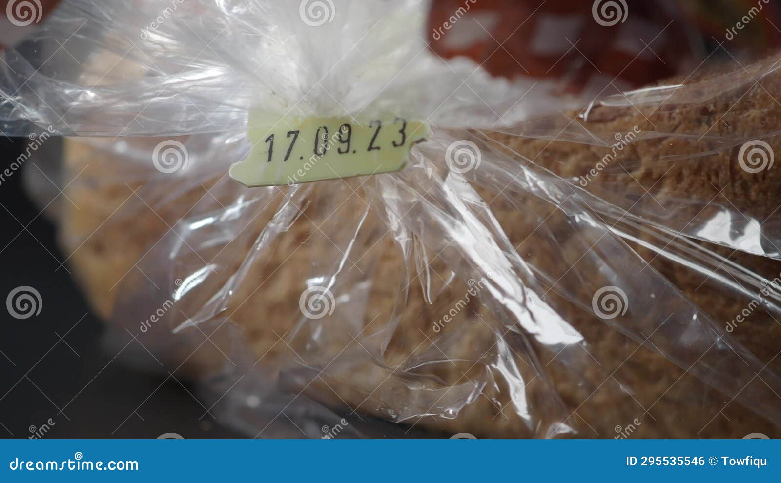 Expiry Date on a Bread Packet Stock Footage - Video of consumer, sign ...