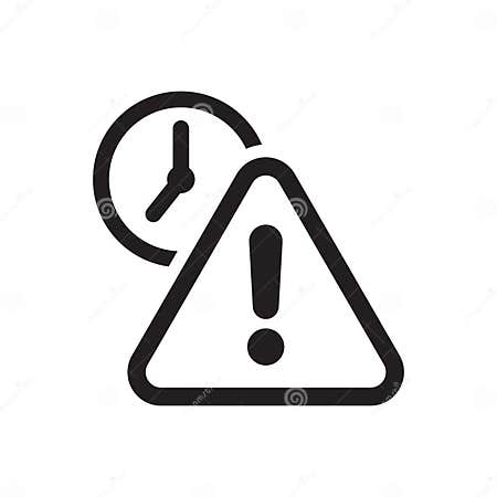 Expiry Icon. Expired Icon, Notice Icon. Stock Vector - Illustration of ...