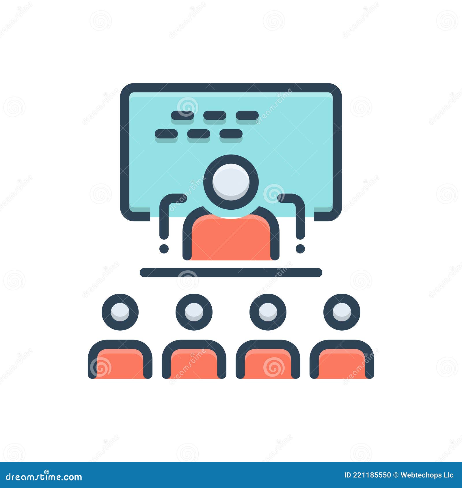 Color Illustration Icon for Explained, Decode and Exhort Stock ...