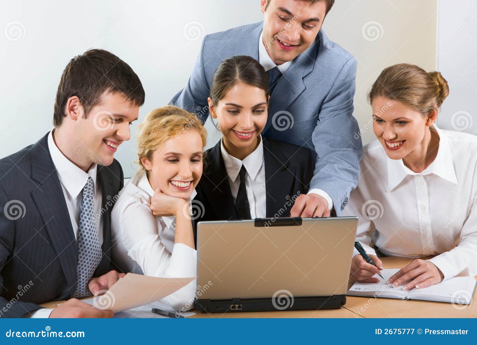Explaining stock image. Image of occupation, businessman - 2675777
