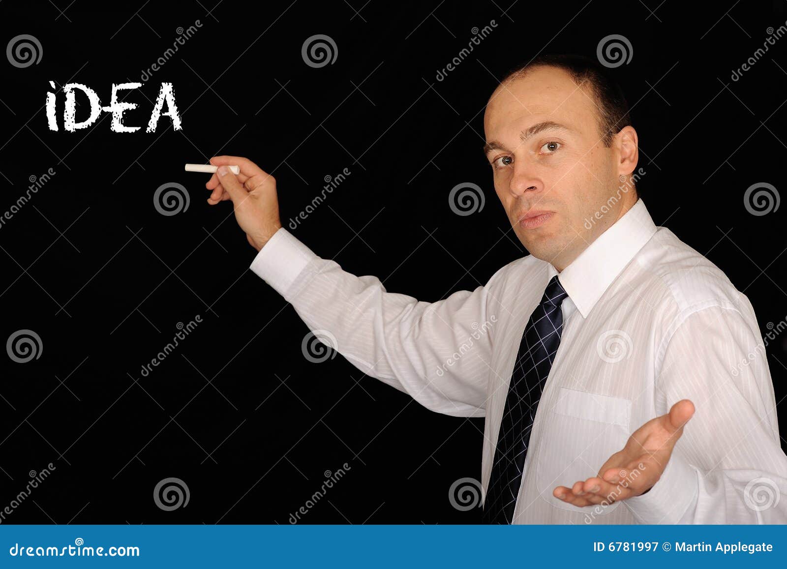 Explaining an Idea stock image. Image of scribble, caucasian - 6781997