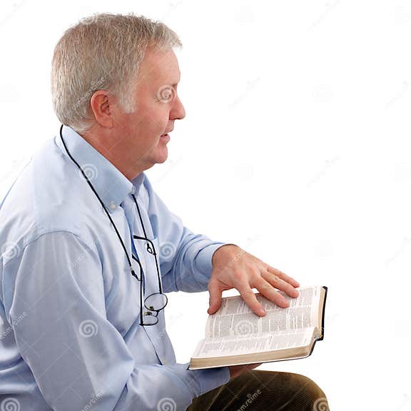 Explaining the Scripture stock image. Image of person - 23140451