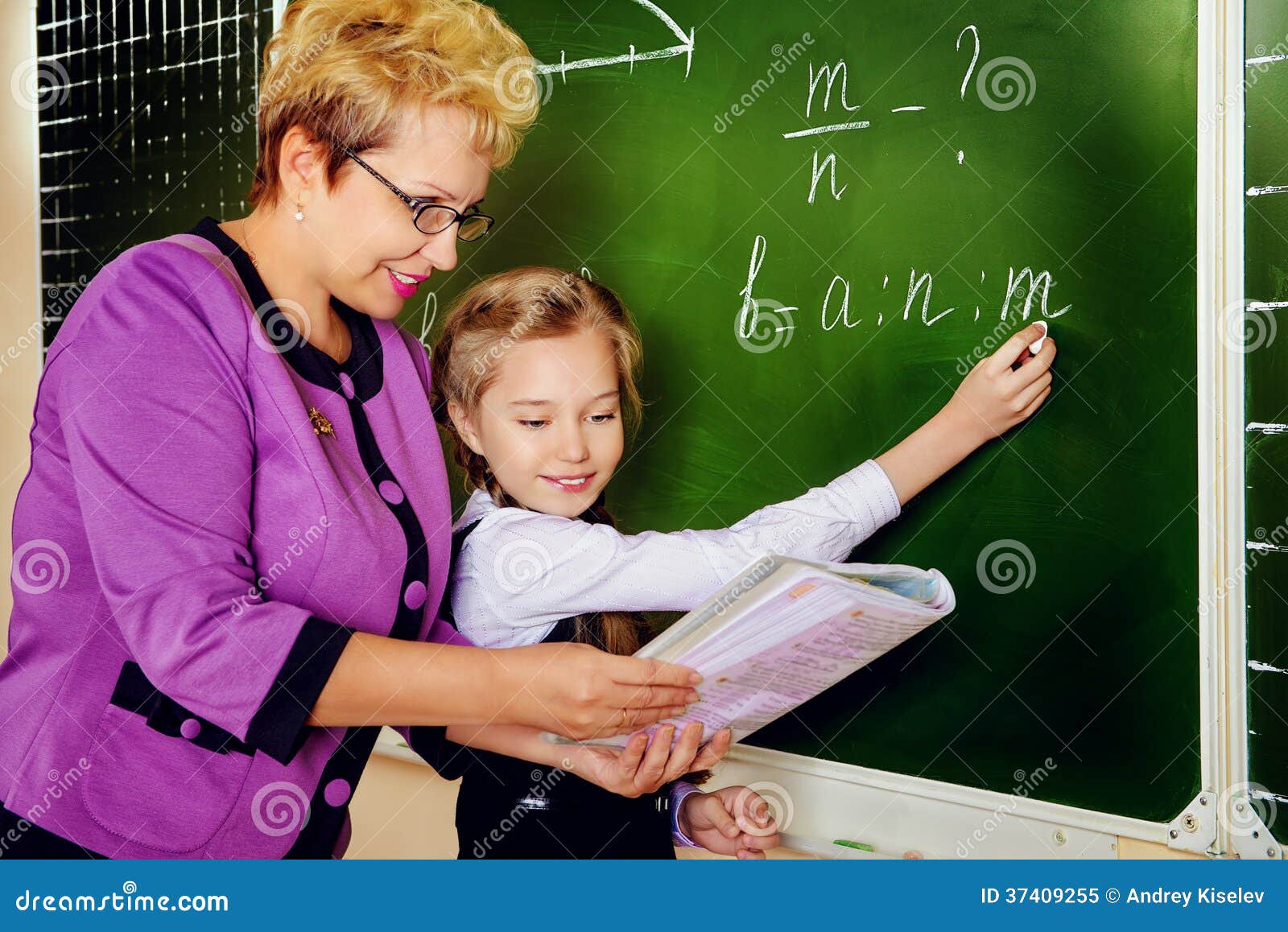 Explaining stock image. Image of lesson, childhood, education - 37409255