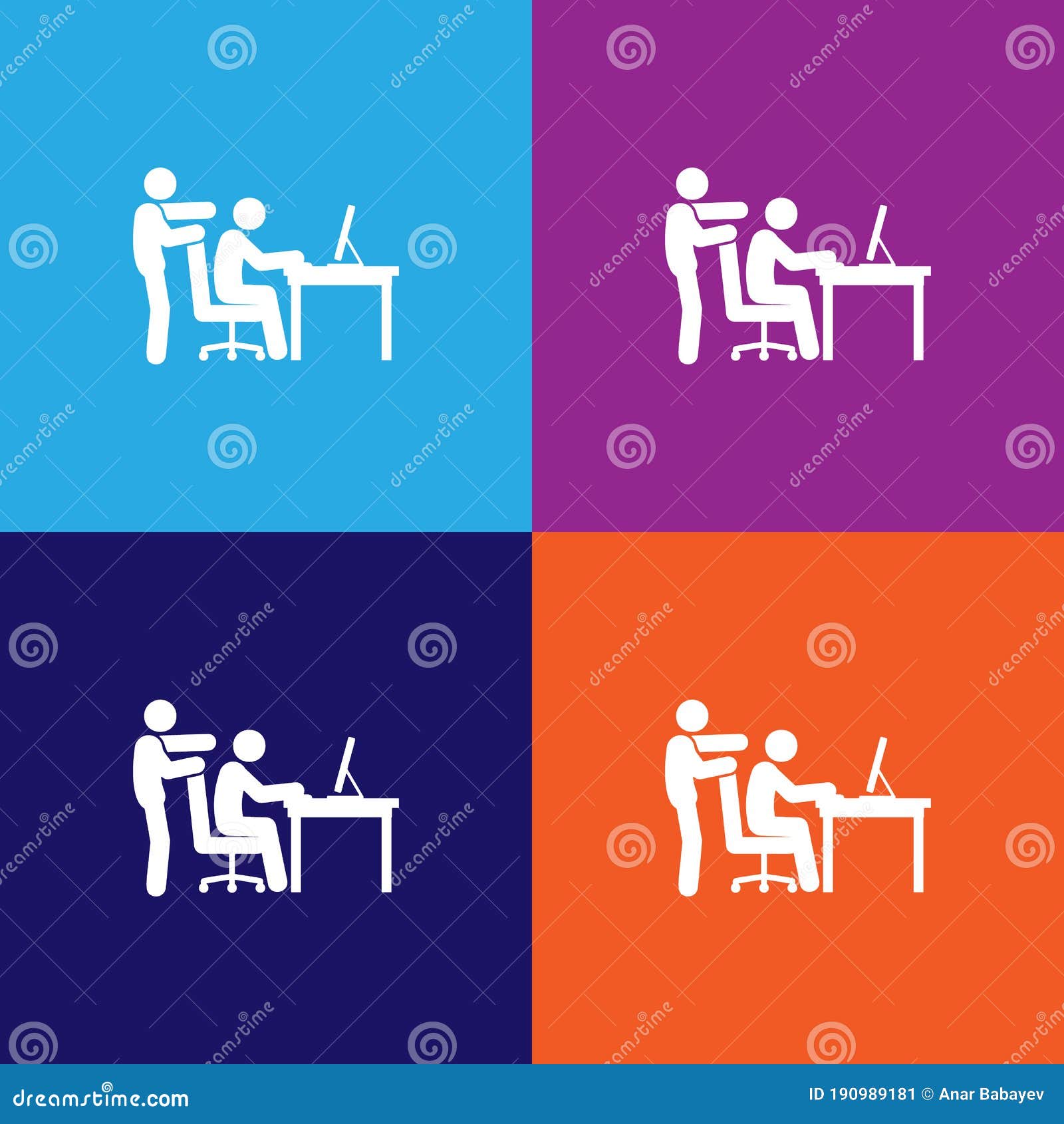 Explanation Of Work Icon. Element Of Colleagues Icon For Mobile Concept ...