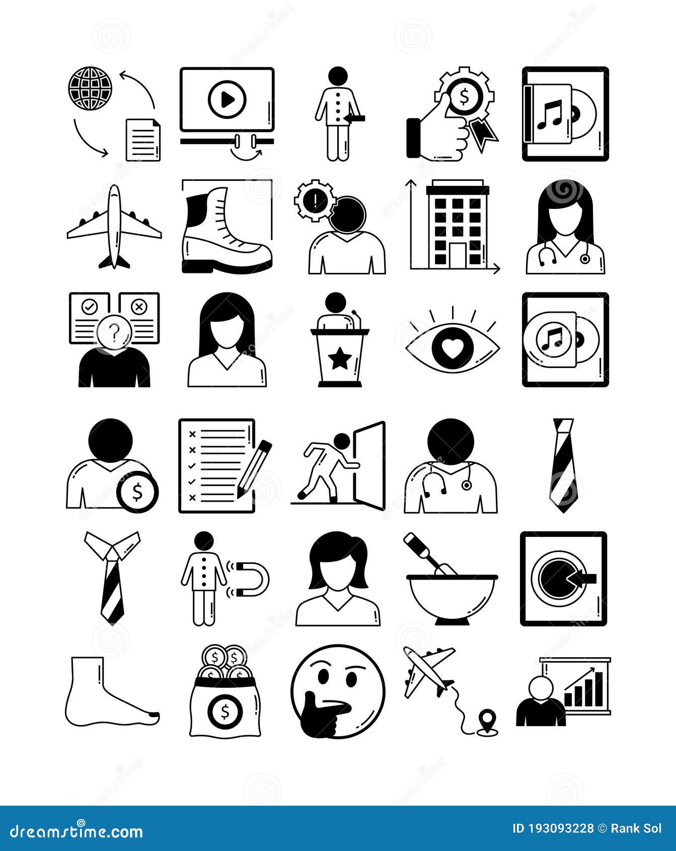 Explanatory Vector Icons Set, Every Single Icon Can Be Easily Modify or ...