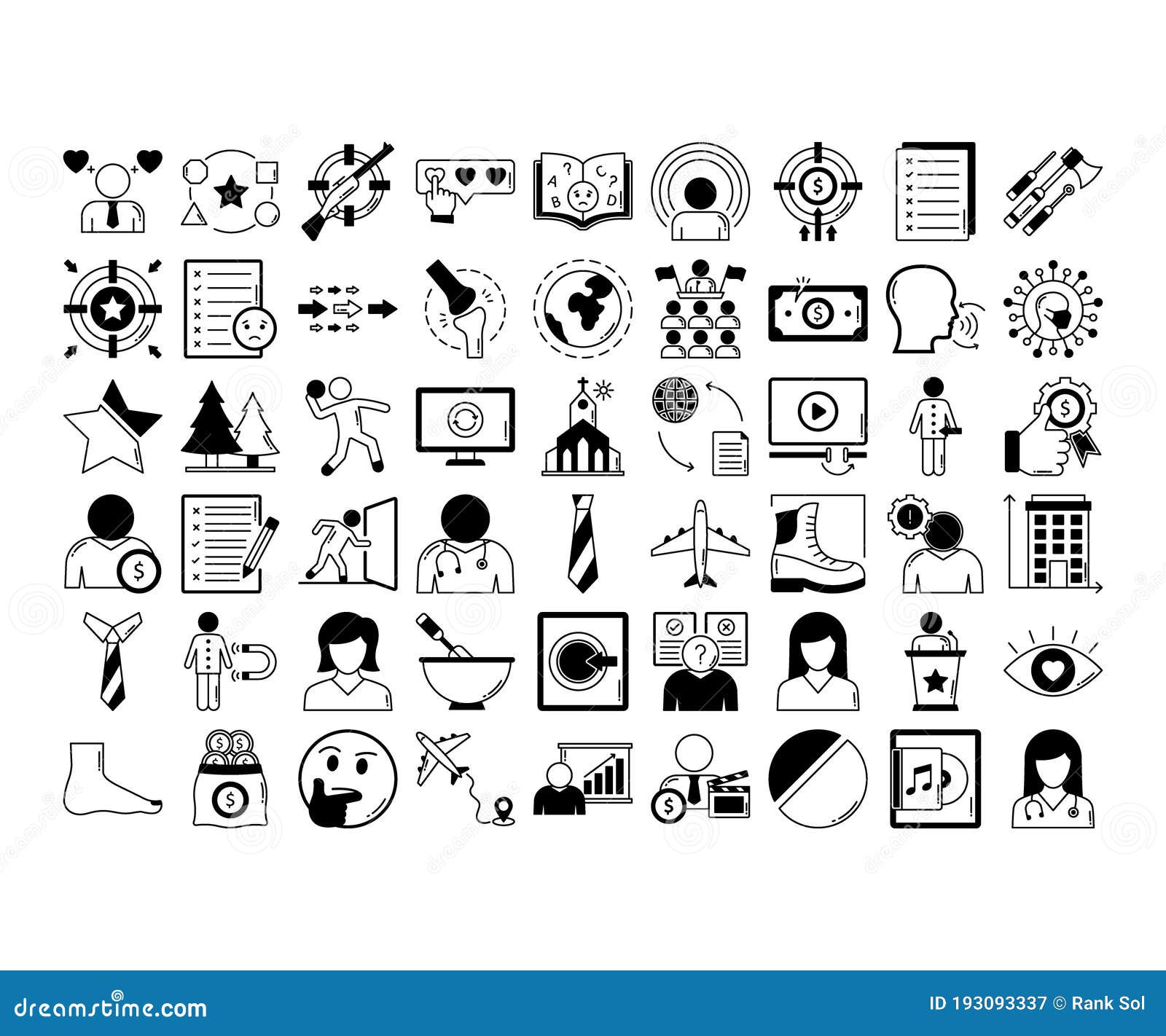 Explanatory Vector Icons Set, Every Single Icon Can Be Easily Modify or ...