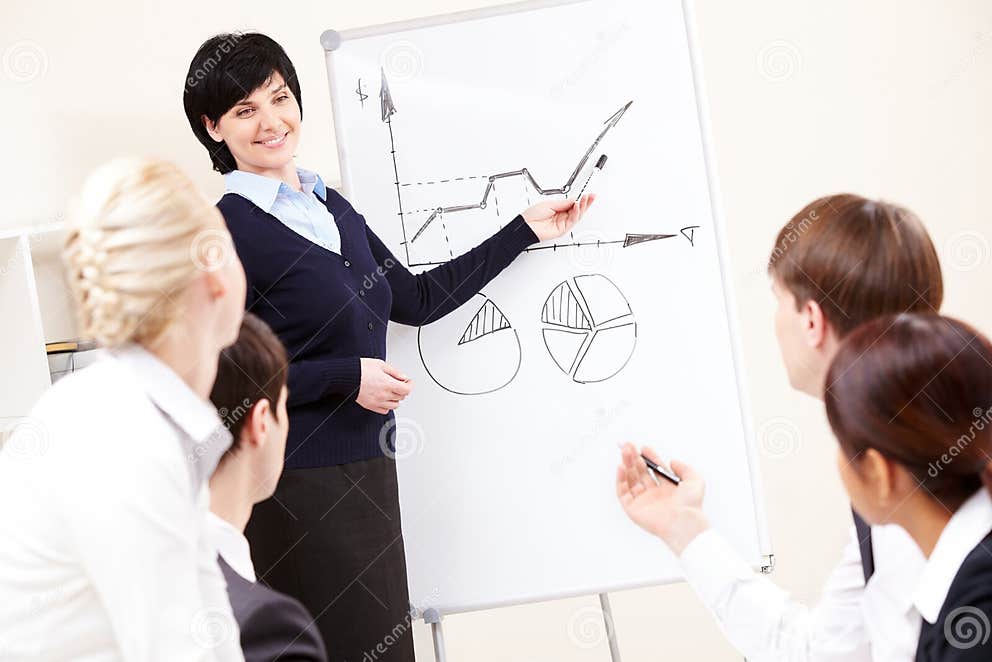 Explicación foto de archivo. Imagen de lifestyle, socio - 14780632