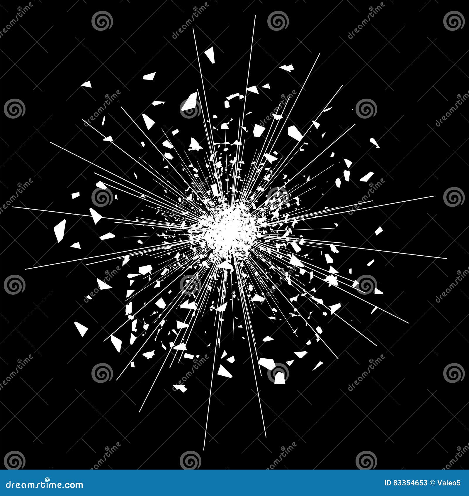 Explode Flash, Cartoon Explosion Stock Vector - Illustration of ...
