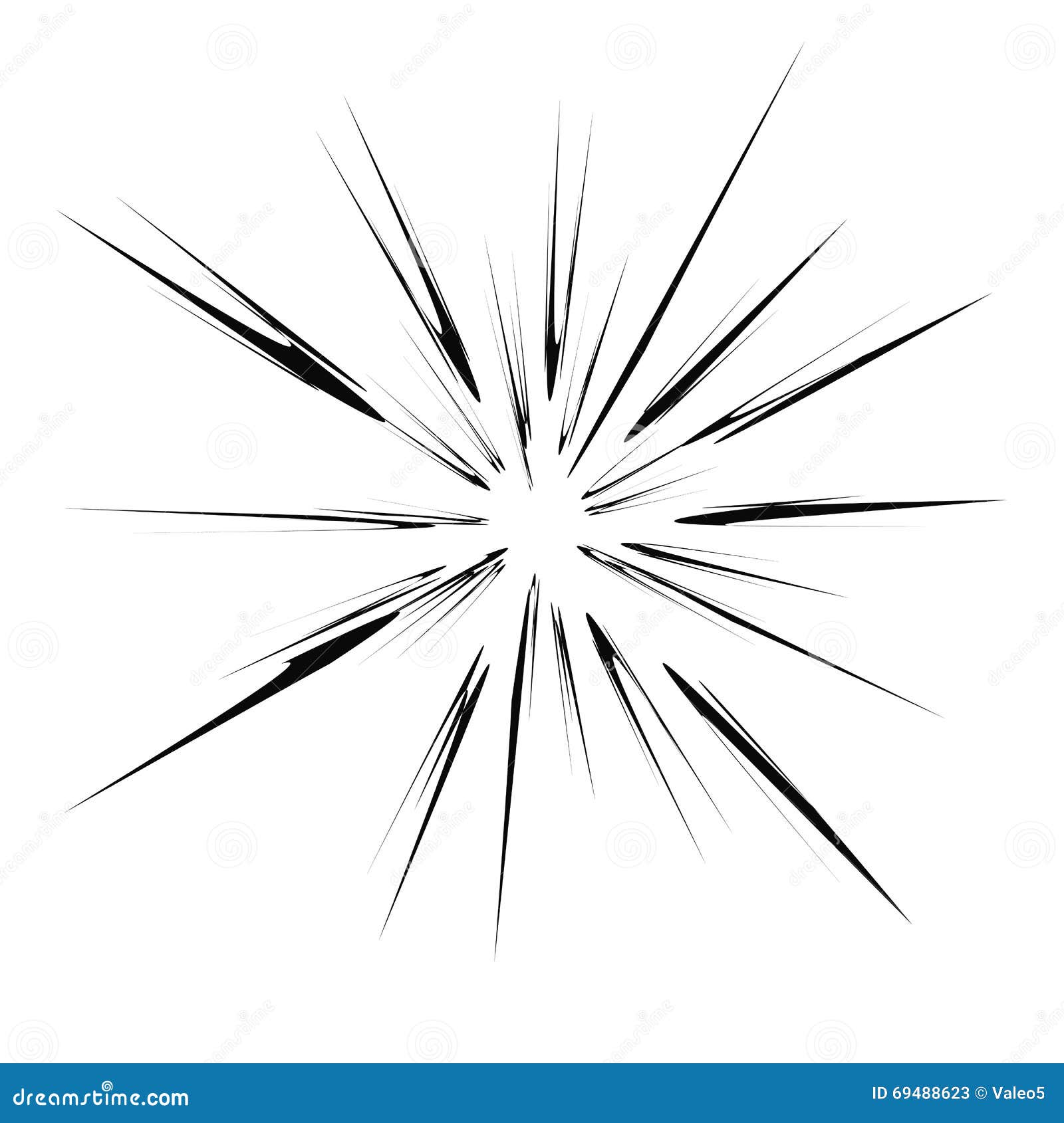 Explode Flash, Cartoon Explosion Stock Illustration - Illustration of ...