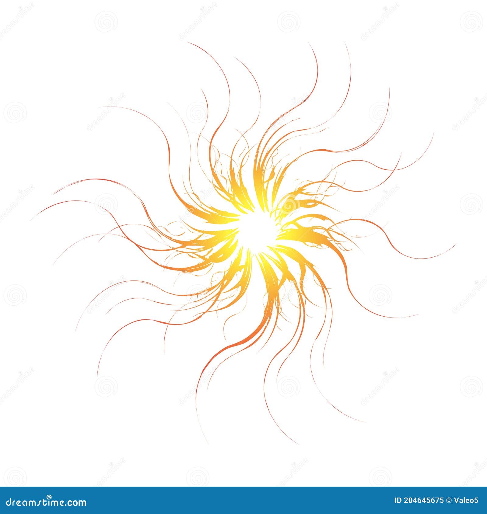 Explode Flash, Cartoon Explosion, Star Burst Isolated on White ...