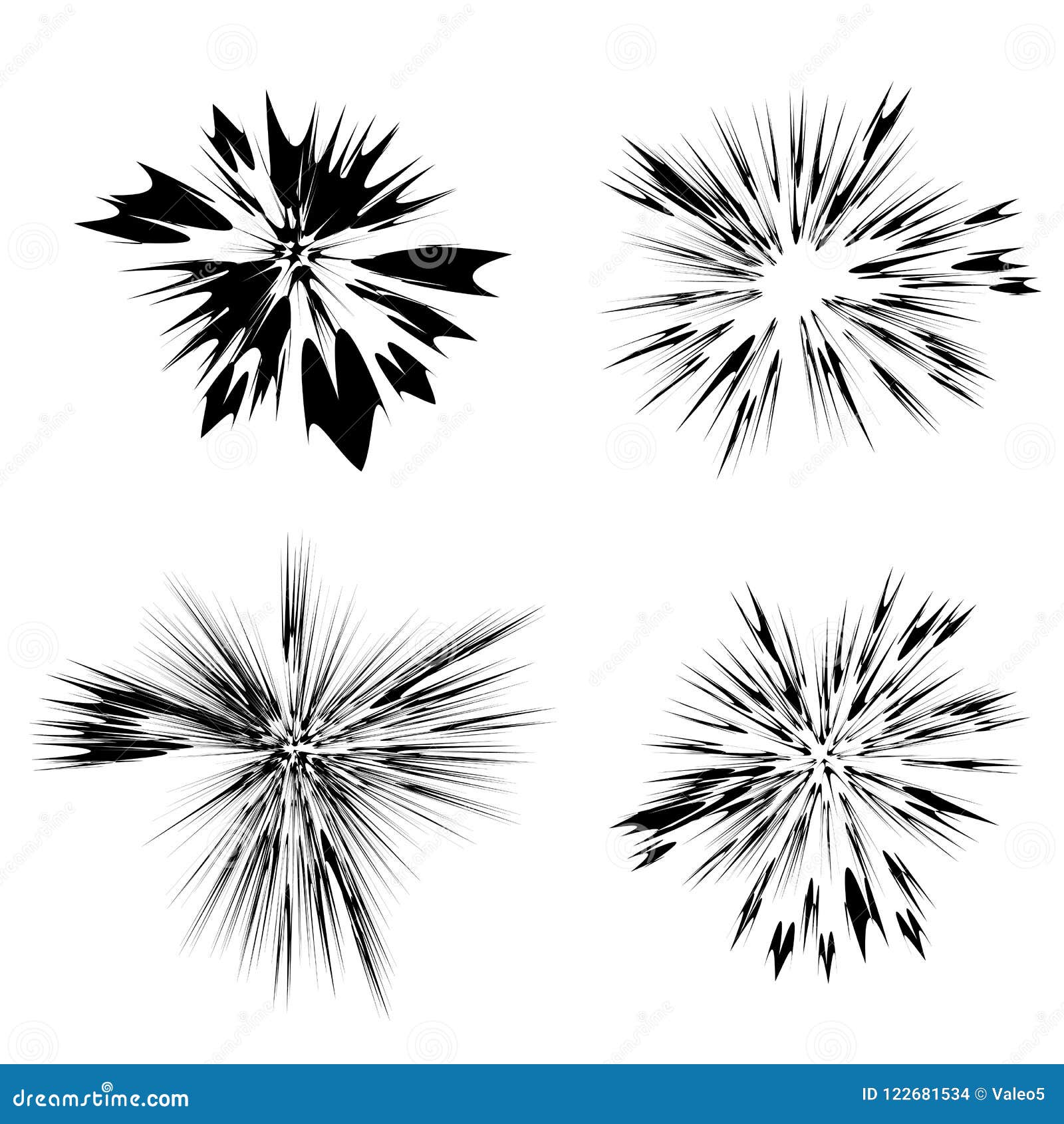 Explode Flash, Cartoon Explosion, Space Burst Effect, Comic Bomb, Star ...