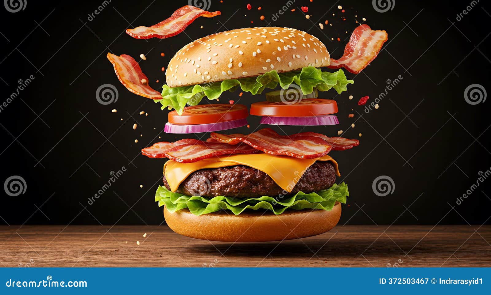 Food Exploded Royalty-Free Stock Photo | CartoonDealer.com #101641341