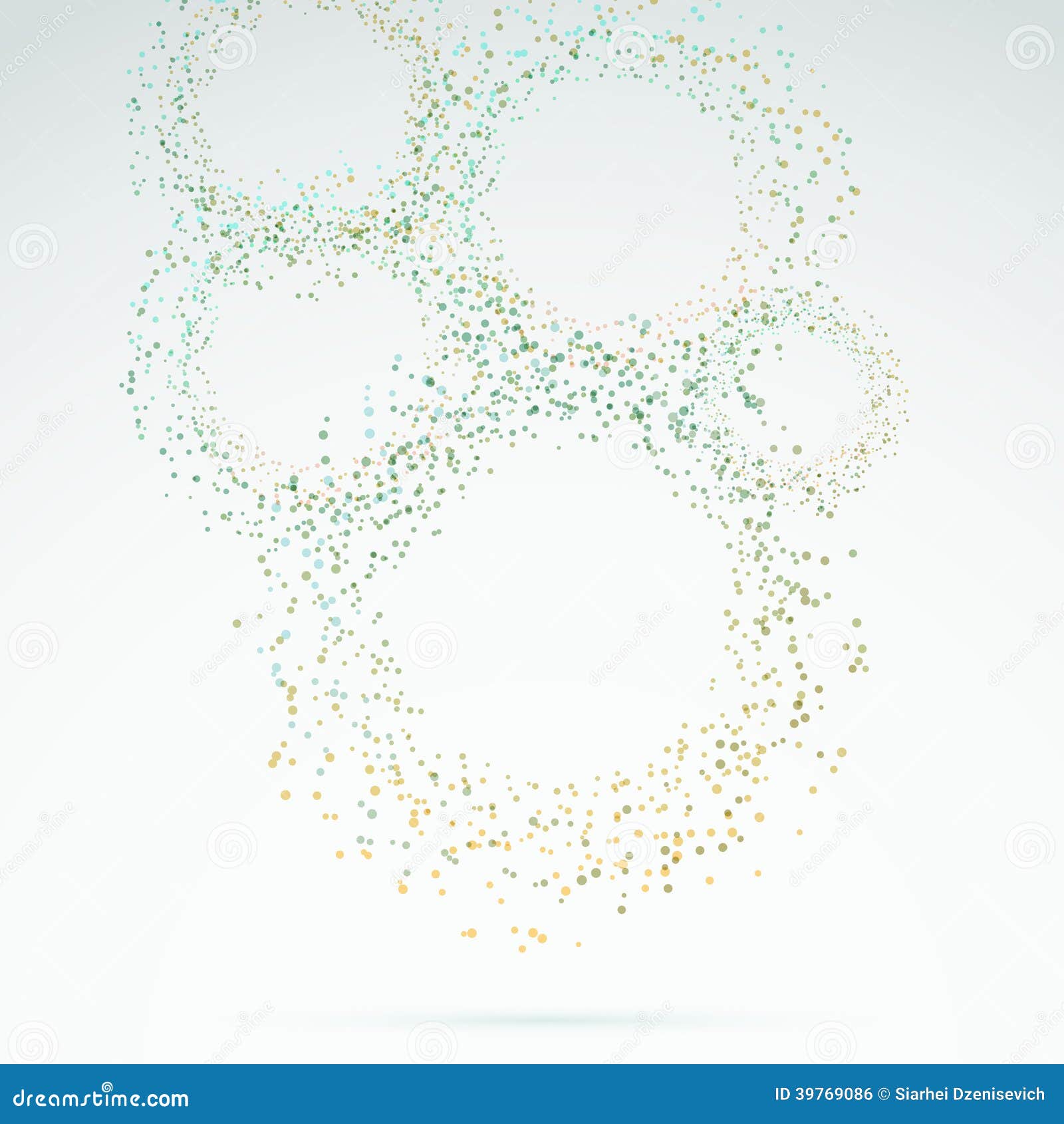 Exploded Frame With Spray Particles. Explosion Destruction, Shattered ...