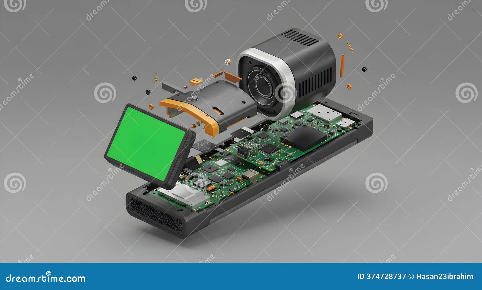 Detailed Exploded View Of A Planetary Gear System Precision Engineering ...