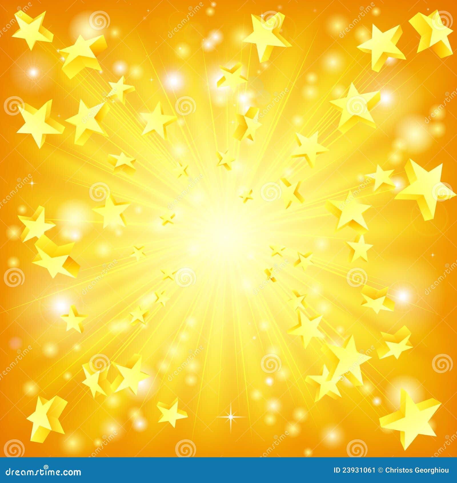 Explodierender Sternhintergrund Vektor Abbildung - Illustration von ...