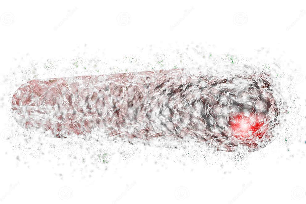 Exploding Bacteria Concept Bacterium Super Resistance Stock ...