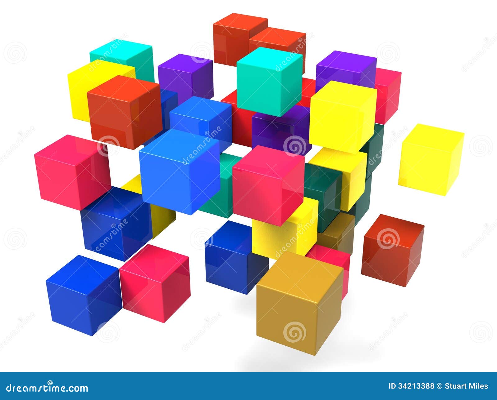 Exploding Puzzle Ball Royalty-Free Stock Image | CartoonDealer.com ...