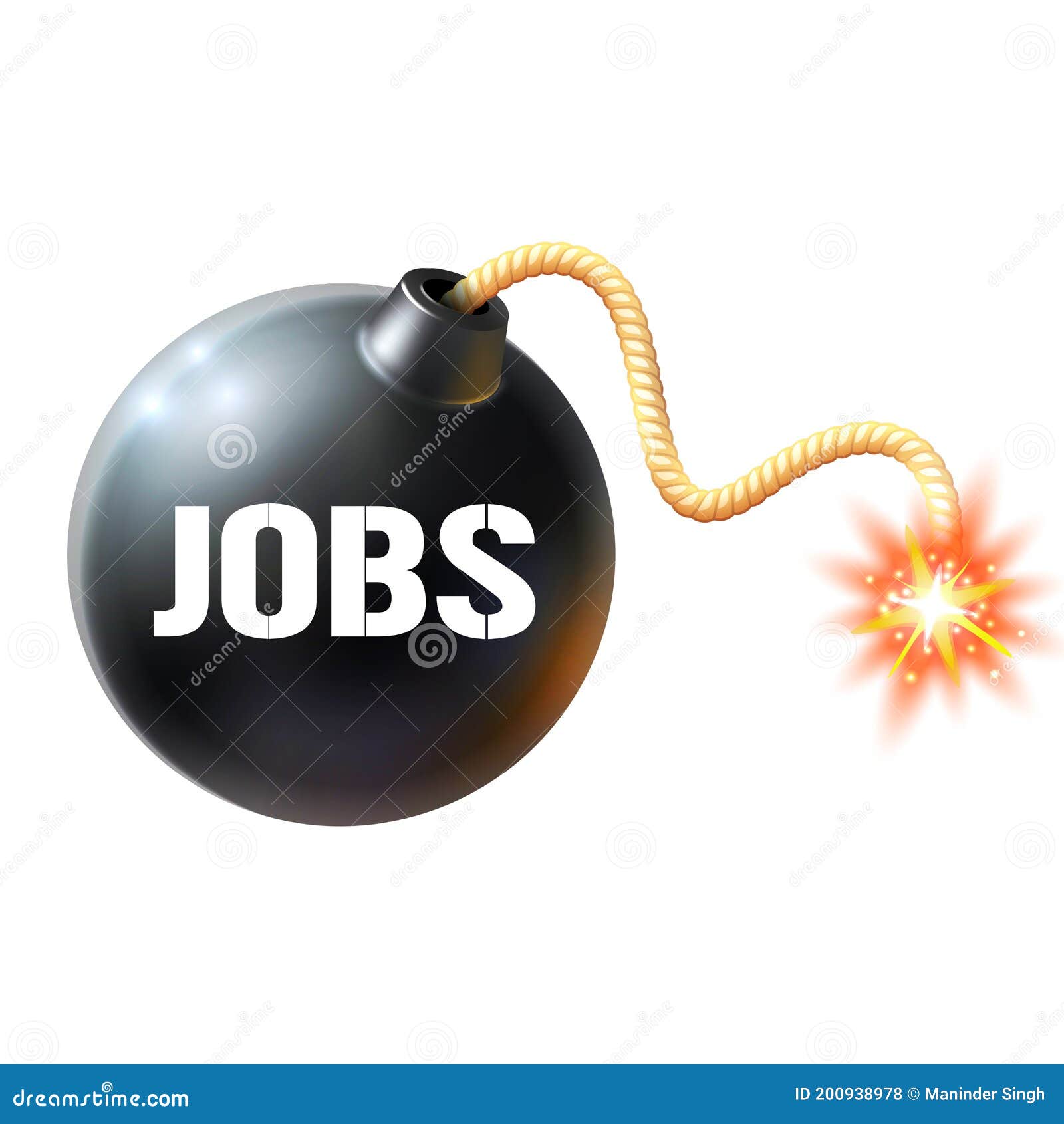 Jobs Bomb stock photo. Image of currency, dream, breton - 200938978