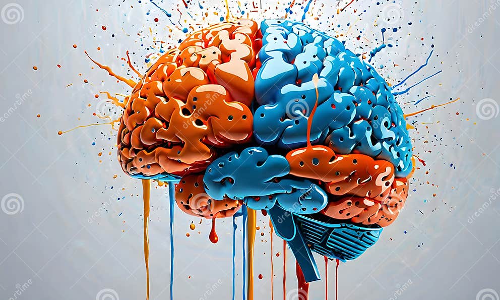 Exploding Brain Concept Image Stock Photo - Image of ideas, innovation ...
