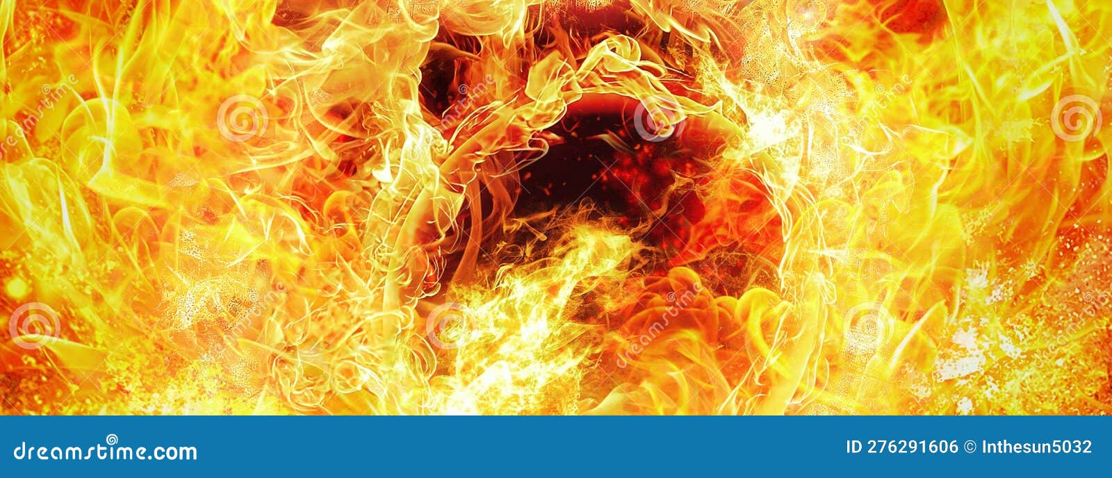 Exploding and Burning Fire Flames Abstract Background Stock Photo ...