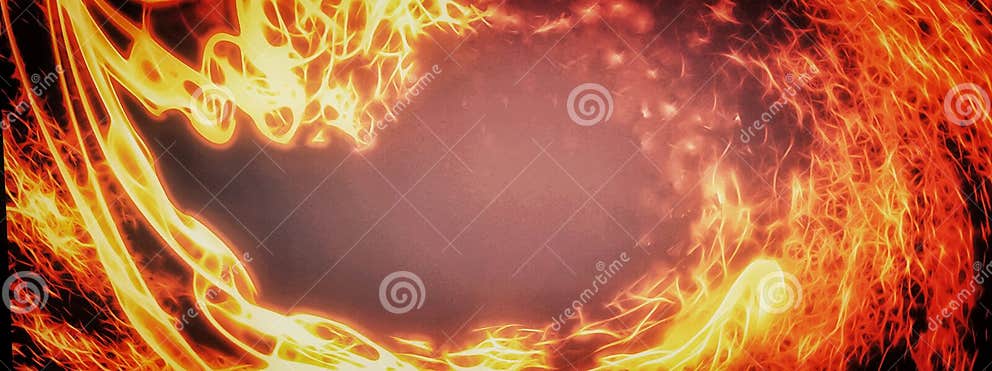 Exploding and Burning Fire Flames Abstract Background Stock Image ...