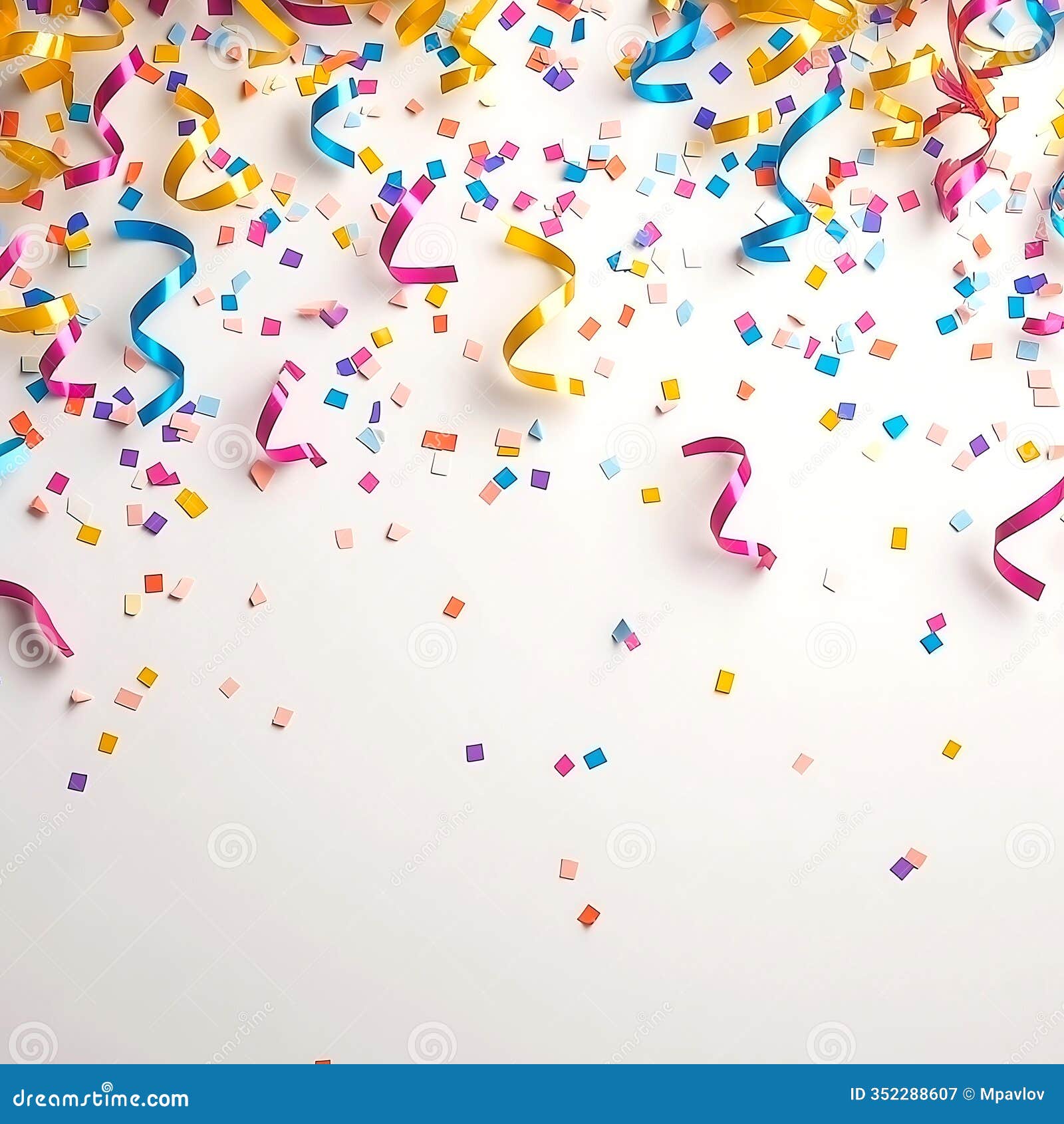 Exploding Confetti stock illustration. Illustration of celebration ...