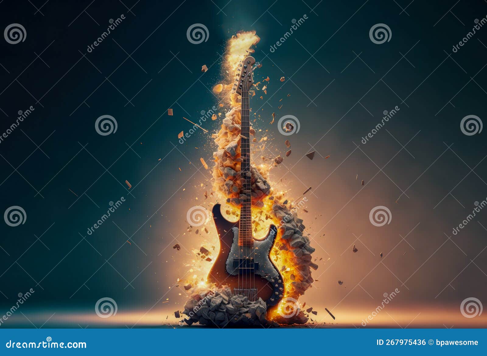 Guitar Bursting Stock Illustrations – 4 Guitar Bursting Stock ...