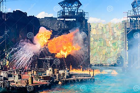 Exploding editorial stock photo. Image of film, explosion - 52460613