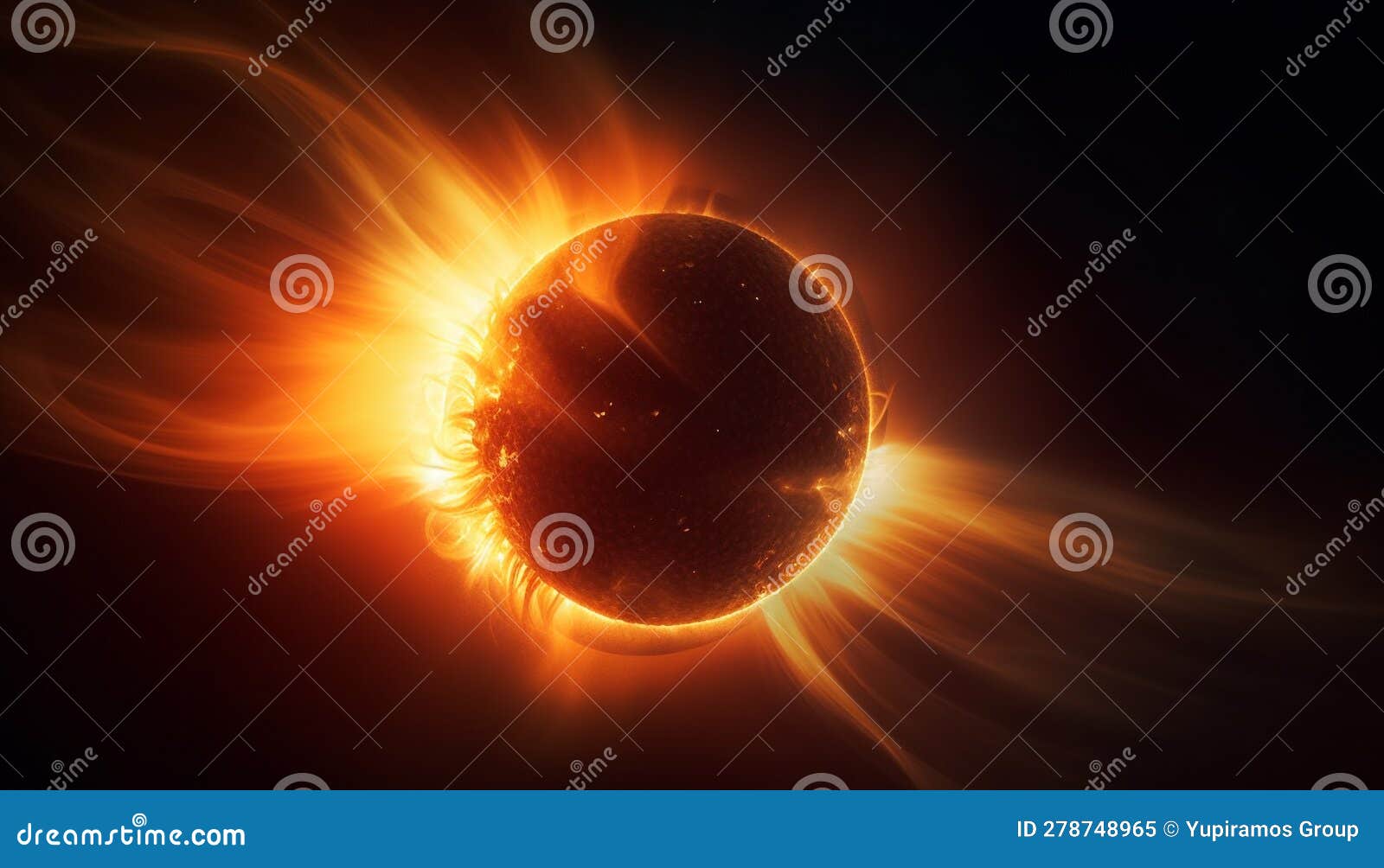 Exploding Fireball Illuminates Dark Space, a Natural Phenomenon of ...