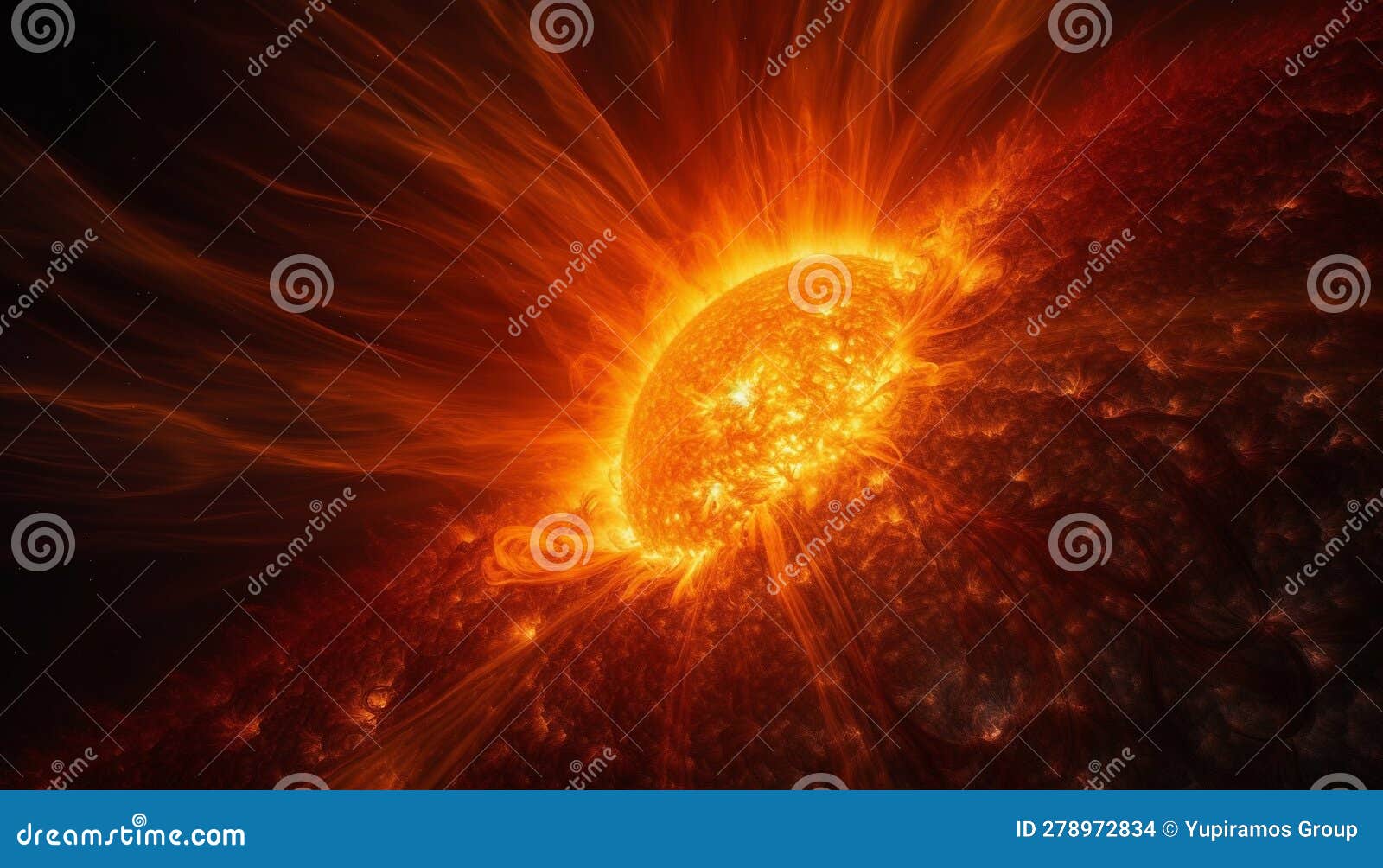 Exploding Fireball Illuminates Futuristic Galaxy, a Natural Phenomenon ...