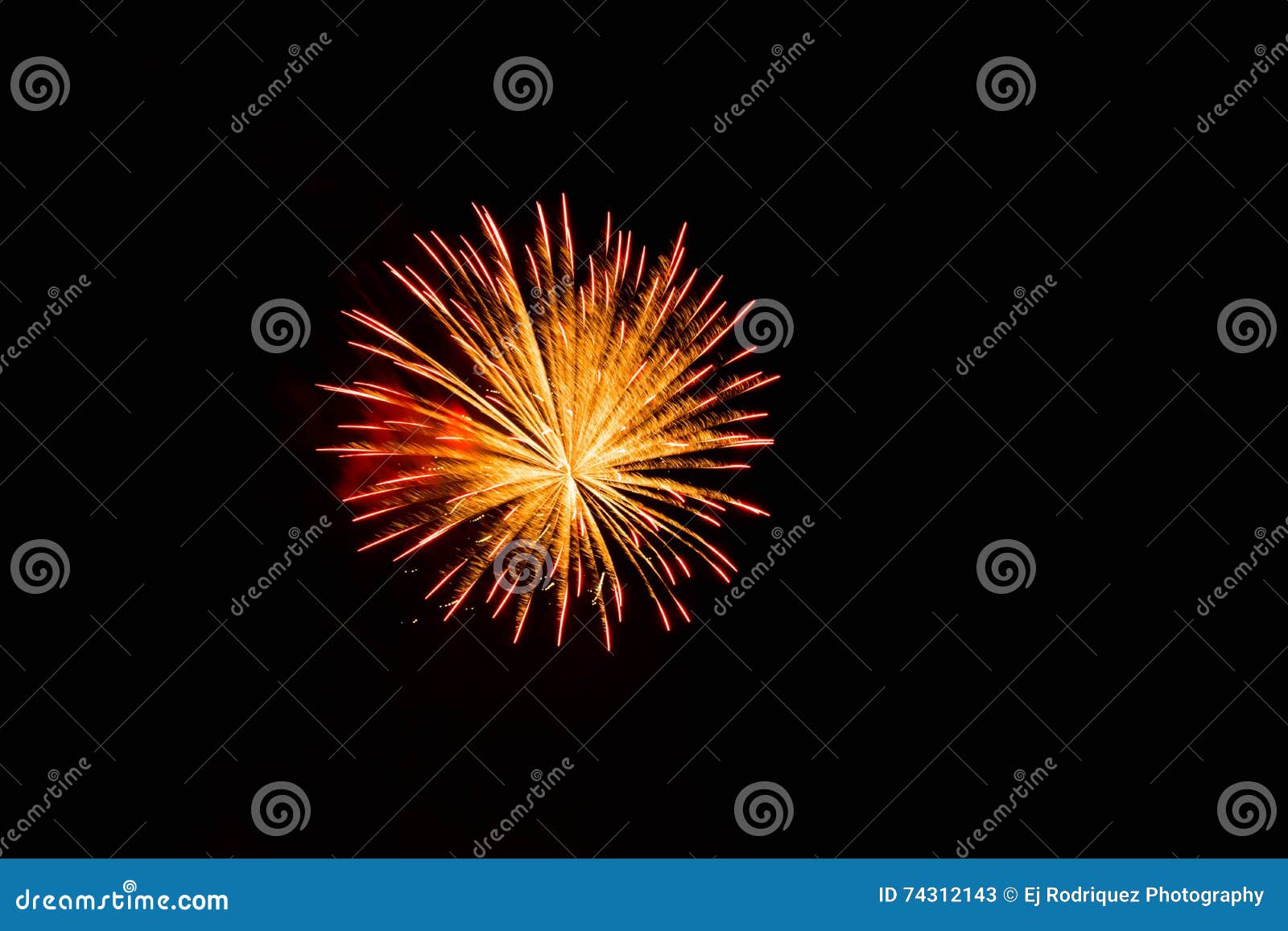 Exploding firework. stock image. Image of black, bursts - 74312143