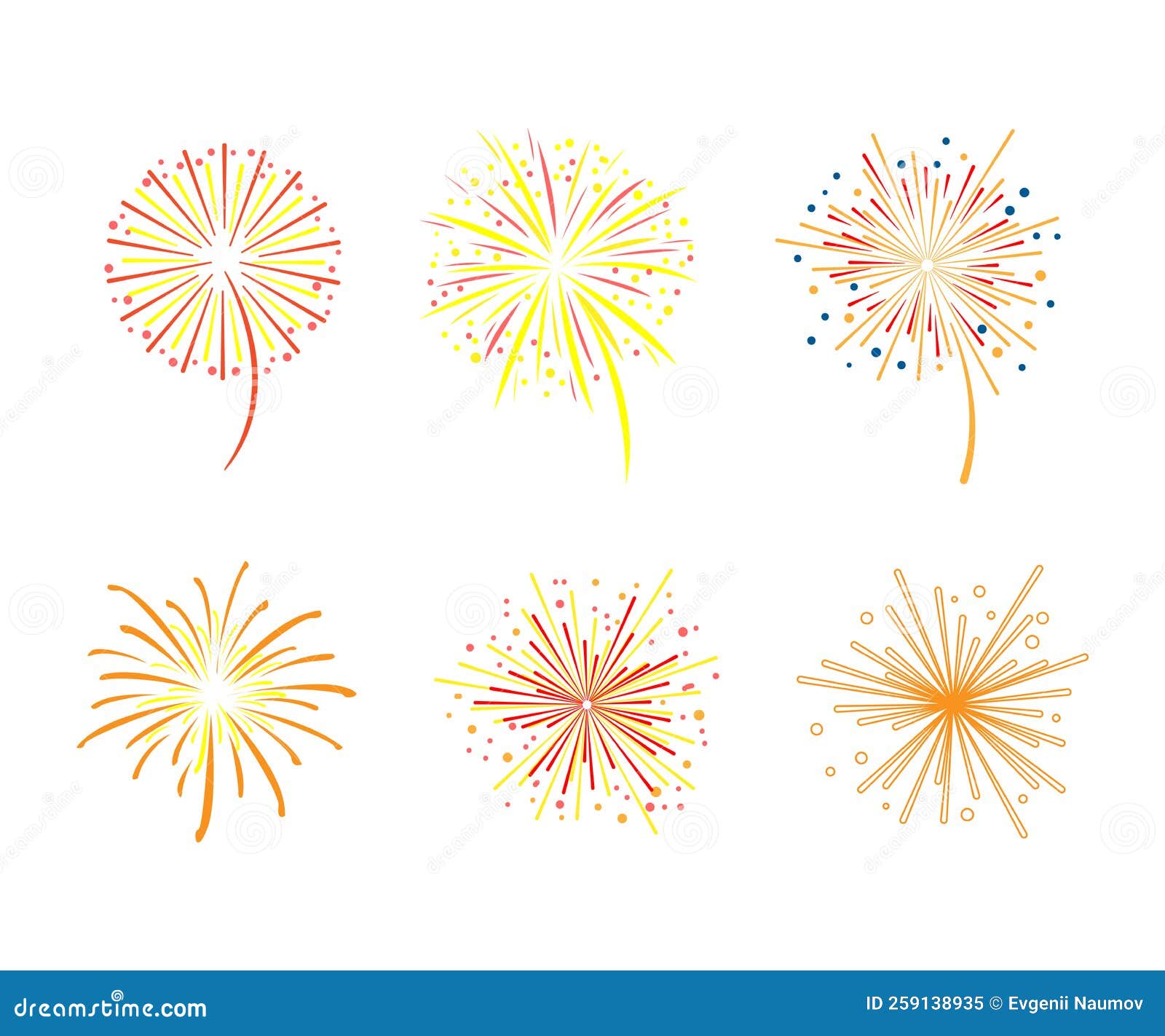 Exploding Firework Sparkle As Festive Show with Flashes of Celebratory ...