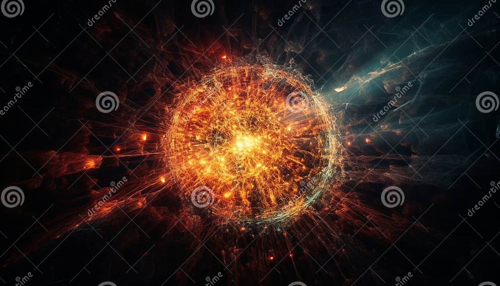 Exploding Galaxy Ignites Abstract Ideas, Sparking Futuristic Creativity ...