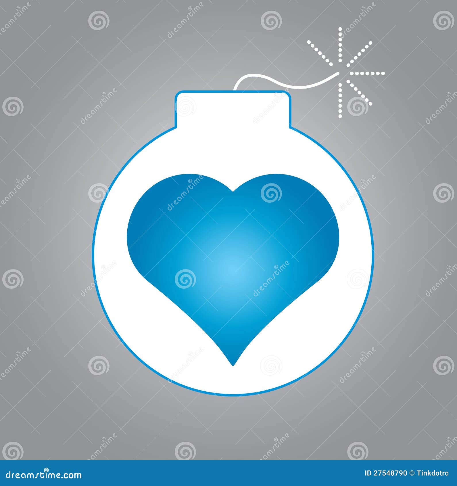 Exploding heart stock vector. Illustration of background - 27548790