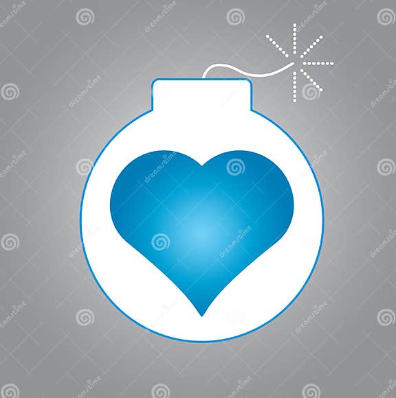 Exploding heart stock vector. Illustration of background - 27548790