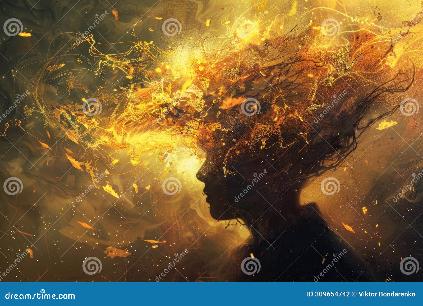 Exploding Human Head, Imagination and Creative Mind, Annual Collective ...